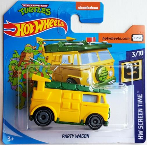 Hot Wheels ⚜️ TMNT Party Wagon ⚜️
