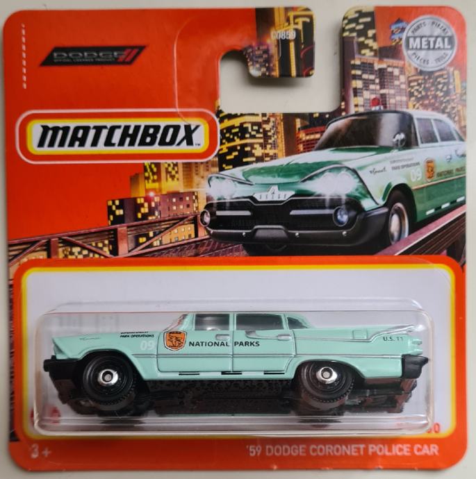 Matchbox 59 DODGE CORONET POLICE CAR