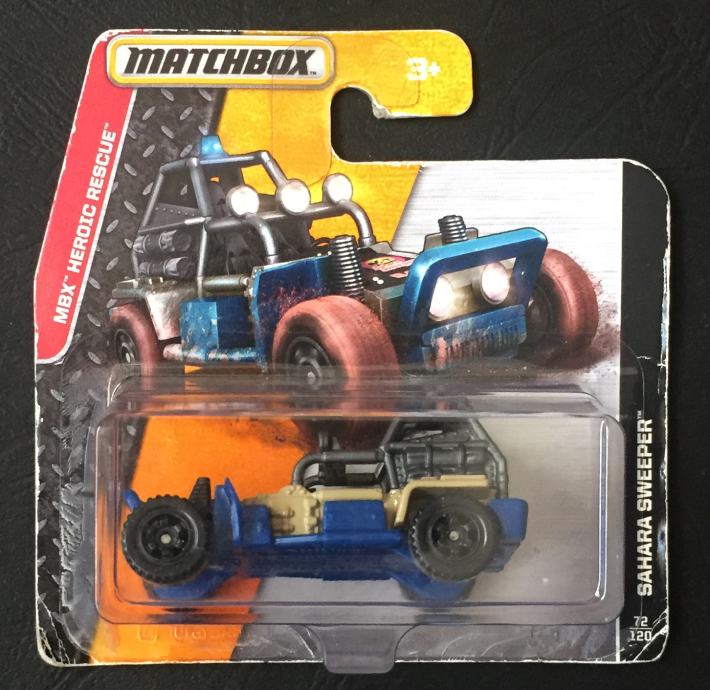 Matchbox Sahara Sweeper.