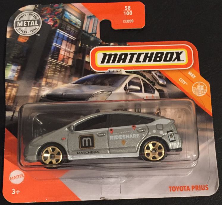 Matchbox Toyota Prius.