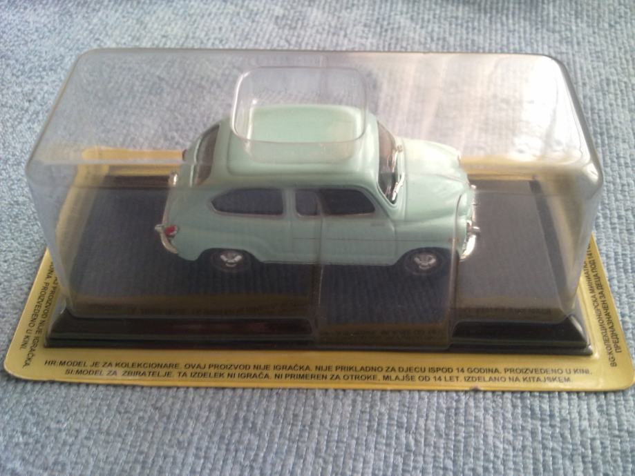 ZASTAVA 750 FIĆO oldtimer autić igračka model kolekcionarski 1:43