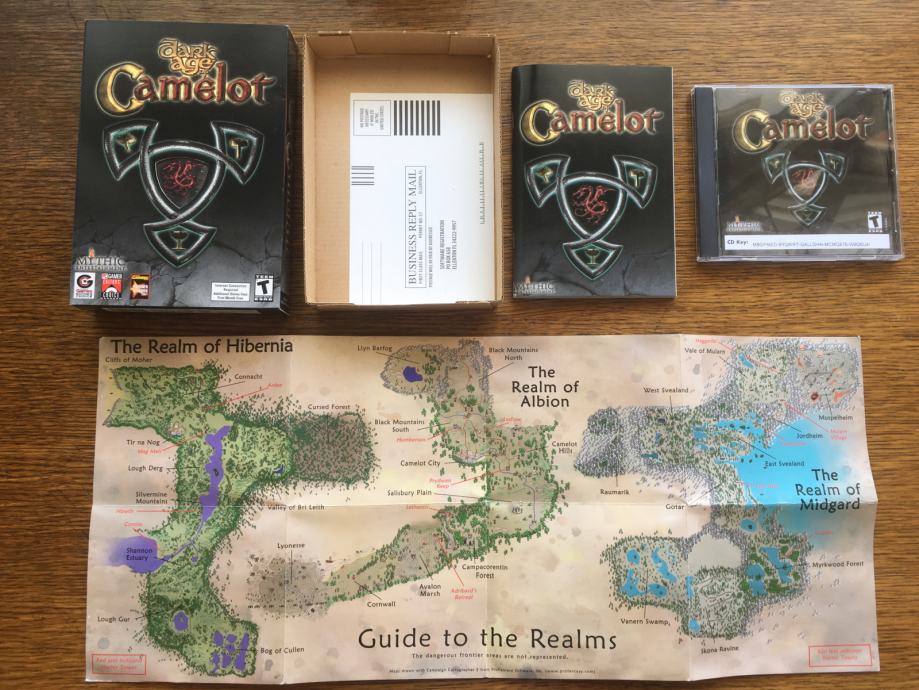 Dark Age of Camelot - Big Box + mapa/poster
