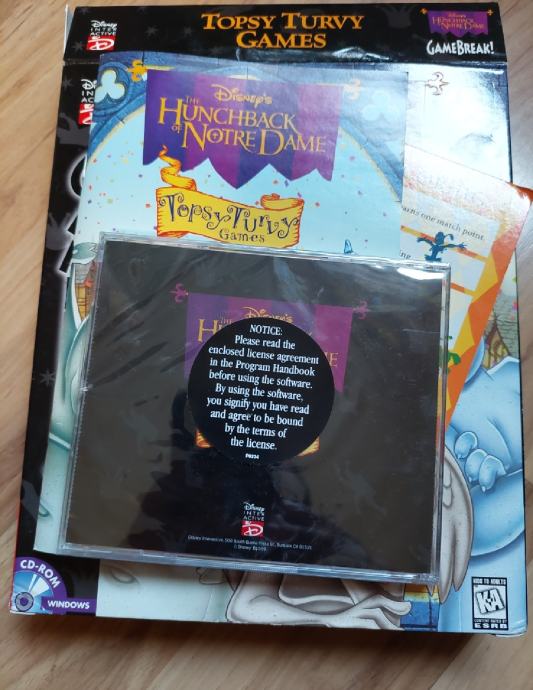 Igrica za PC The Hunchback of Notre Dame: Topsy Turvy Games