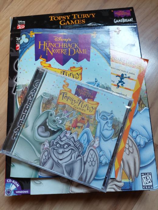 Igrica za PC The Hunchback of Notre Dame: Topsy Turvy Games