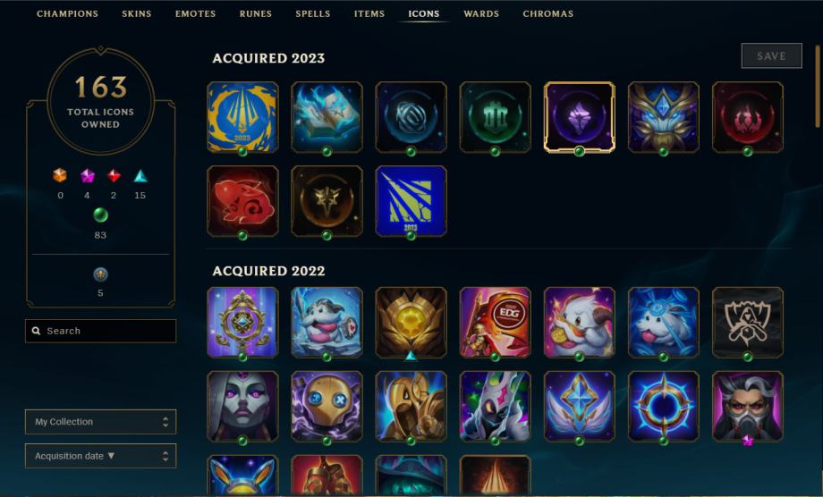 League of legends account