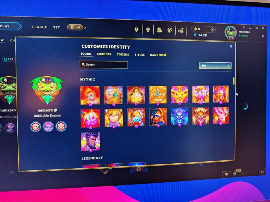 League of legends account