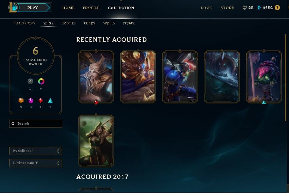 LoL Account Gold 5