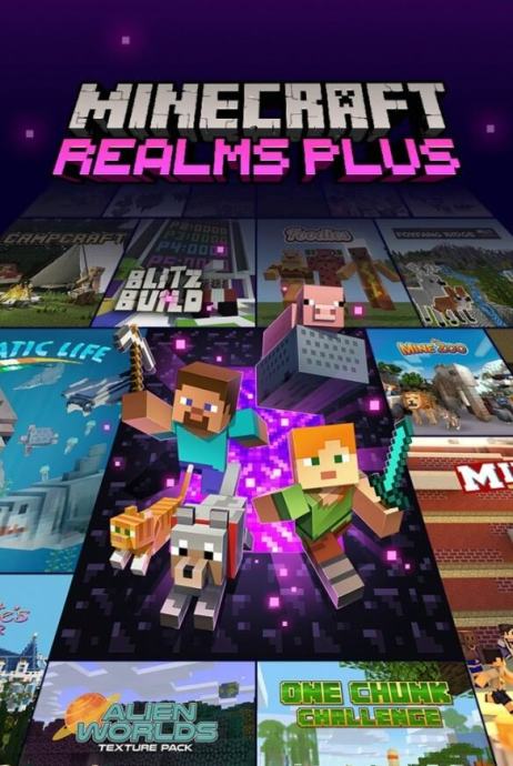 Minecraft Realms Plus 3-Month Subscription Xbox / PC