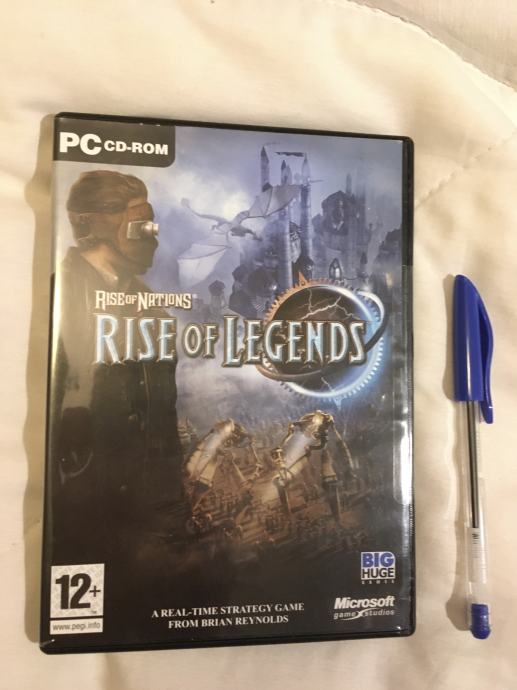 PC igra rise of nations rise of legends