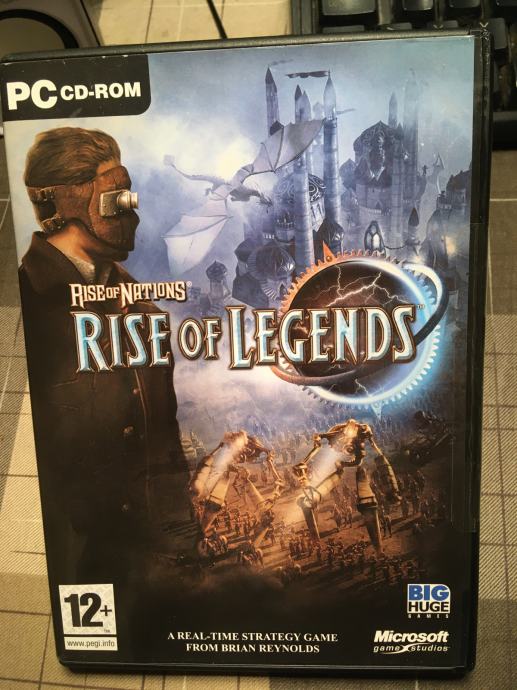 PC igra rise of nations rise of legends