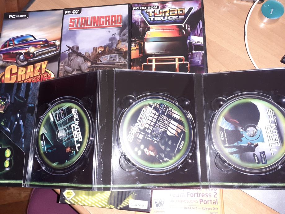 PC igrice, igrice za PC stare. 6 kom za 90 kn!
