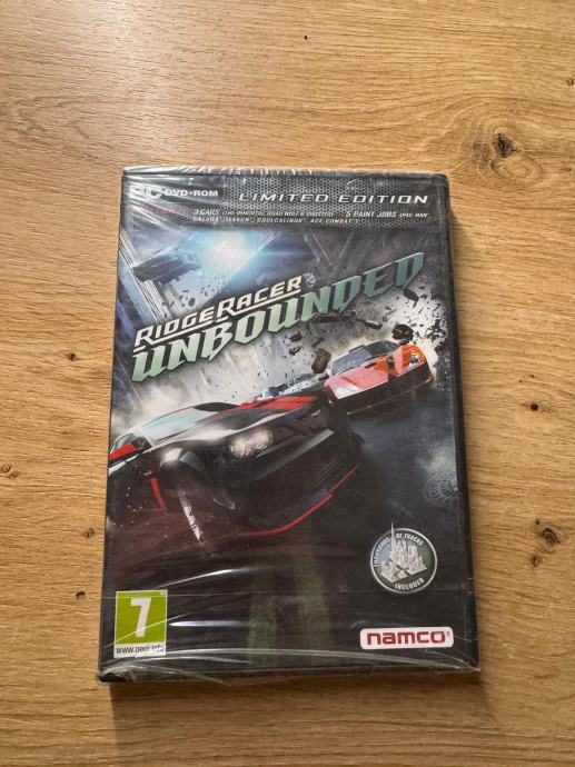 Ridge Racer Unbounded PC disk - u omotu
