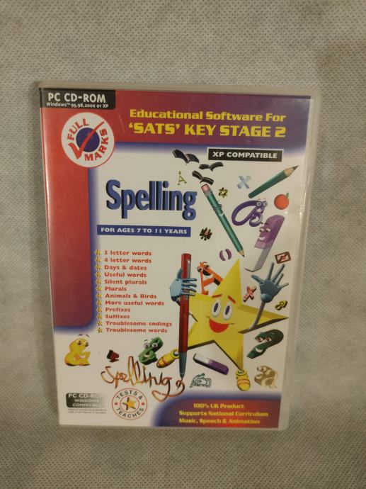 Spelling - For ages 7 to 11 years