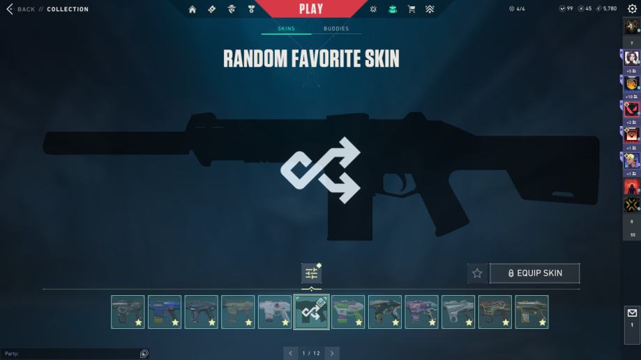 Valorant account (Radiant peak (920rr)) , riot gun buddy i dosta skins