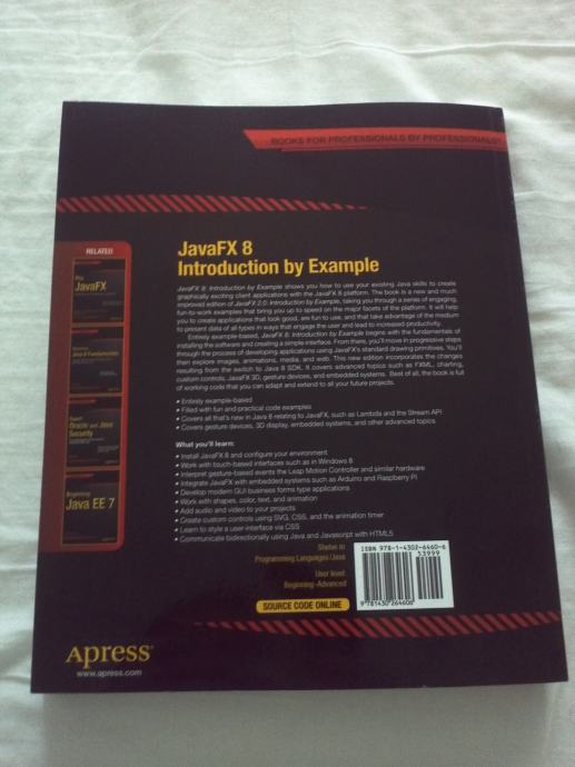 JavaFX 8: Uvod kroz primjere, drugo izdanje (na engleskom)