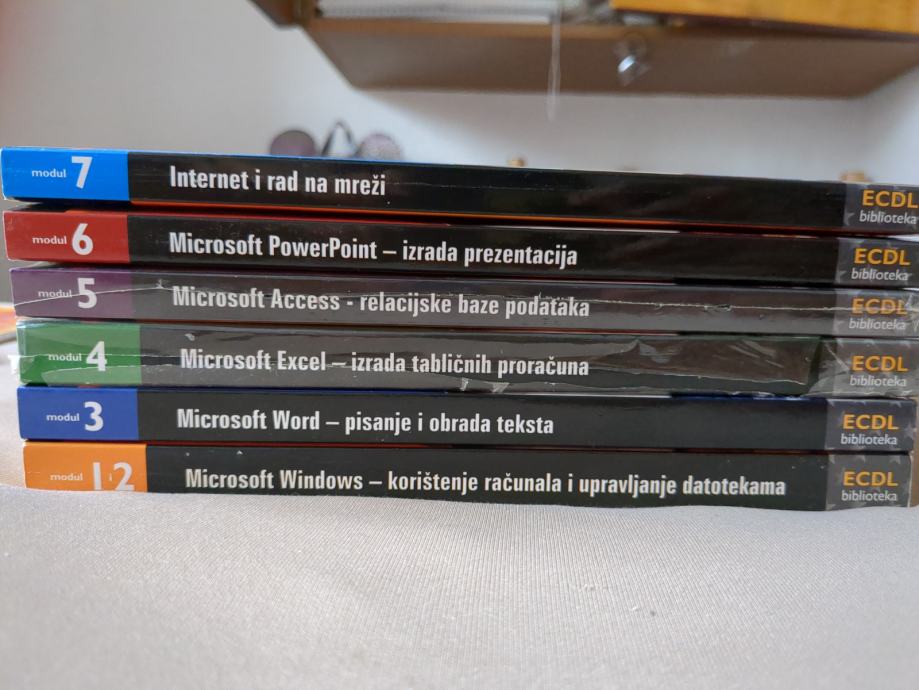 ECDL biblioteka - Windows, Word, Excel, Access, Powerpoint i Internet