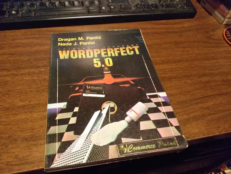 WORDPERFECT 5.0 PANTIĆCOMMERCE PRINT 1990.