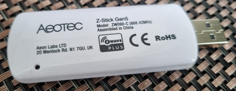Aeotec Z-wave USB ZStick Gen 5