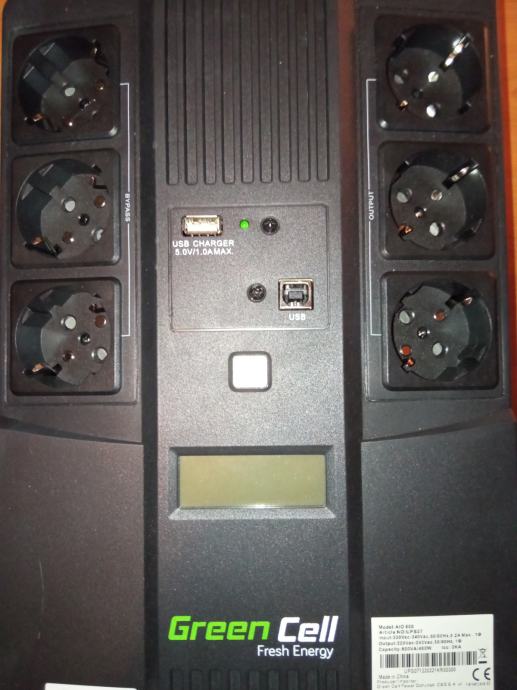 prenaponska zaštita, 600Va/800VA Green Cell UPS - PRODANO