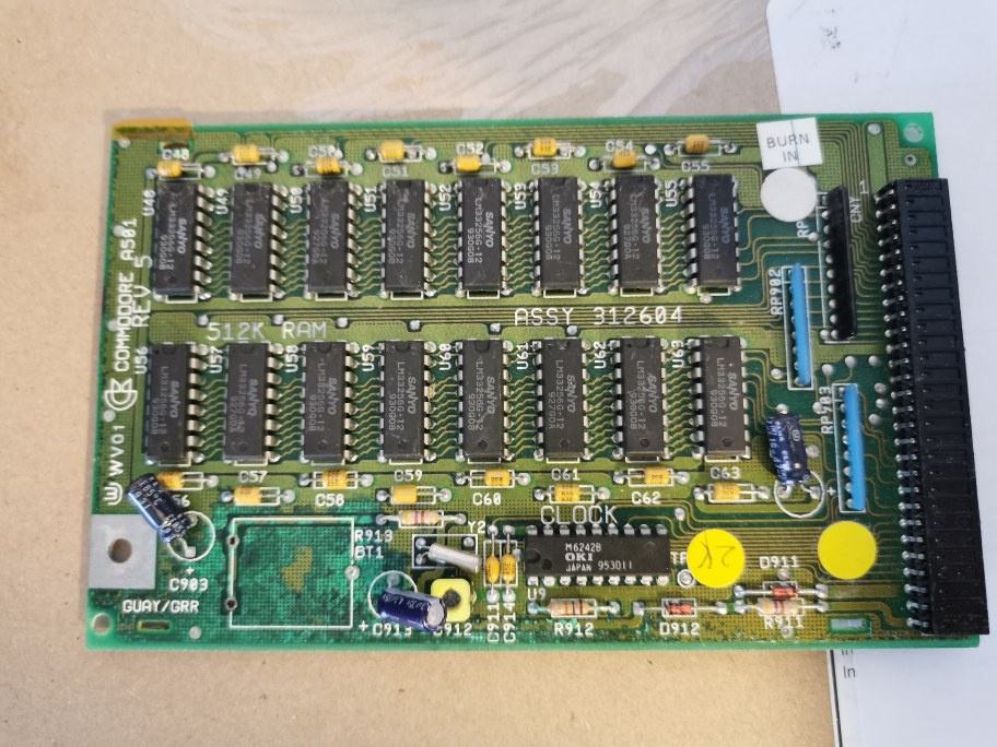 Amiga 500 memory expansion A501