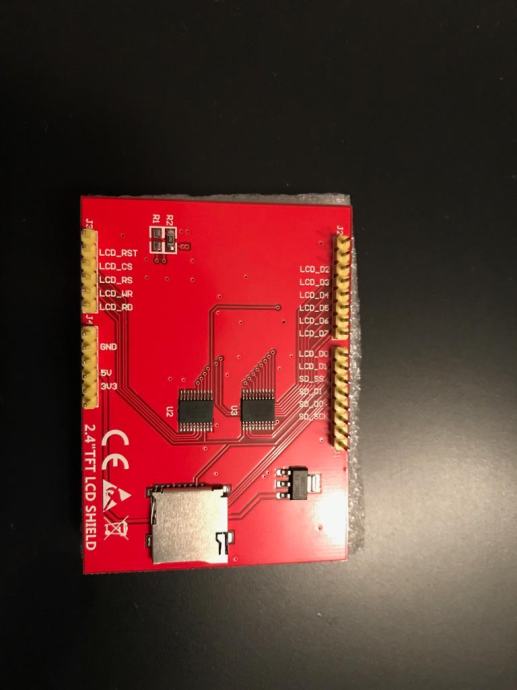 Arduino uno 2.4 tft lcd touch shield Arduino uno 2.4 tft lcd touch shield