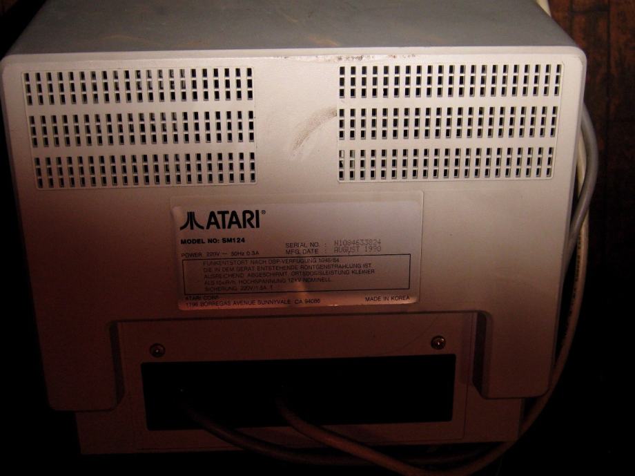 Atari 520 ST + Atari monitor SM124 + SF314 disketna jedinica