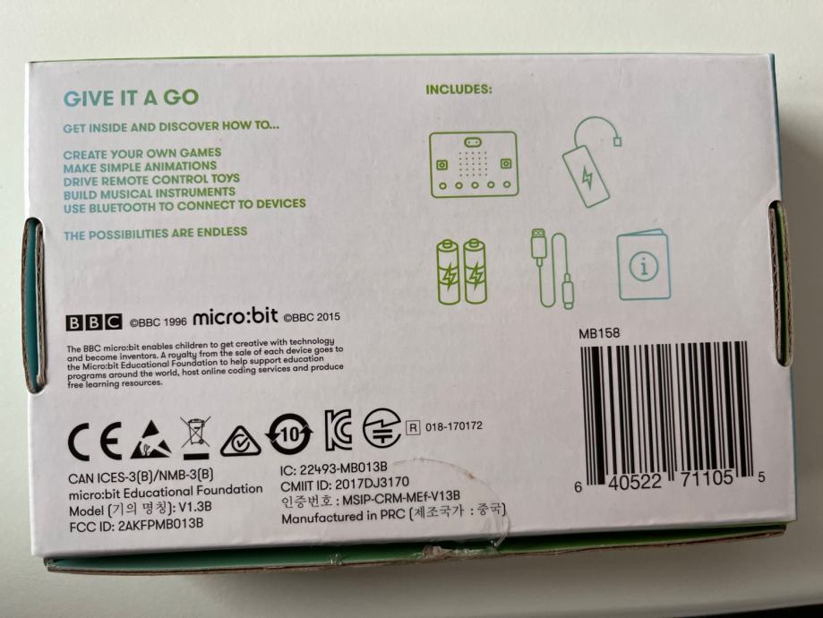 BBC Micro bit starter kit