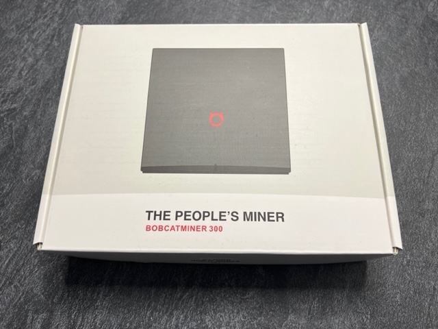 NOVO! Bobcat 300 Helium miner.