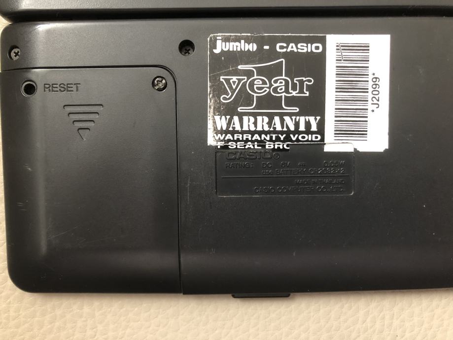 Casio 64KB digital diary SF-5300E