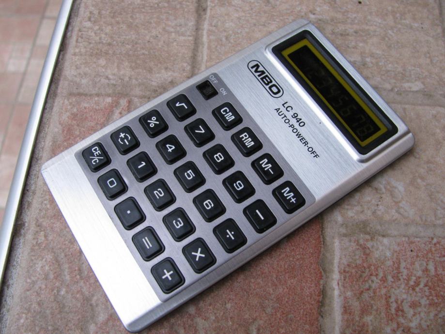 casio fx-901 kalkulator MBO LC 940 kalkulator