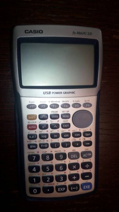 Casio fx-9860G SD, grafički kalkulator