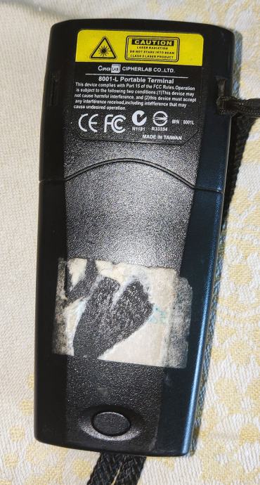 Cipherlab Mobilni Terminali Bar Code Scanner Barcode Skener 8500 8001l