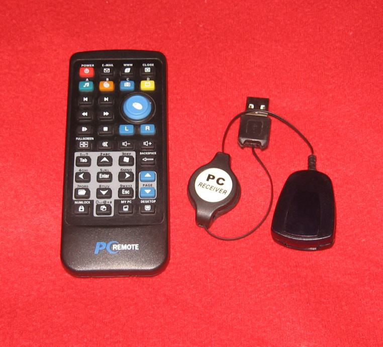 Daljinski upravljač za PC (Universal Remote Control) , USB prijemnik