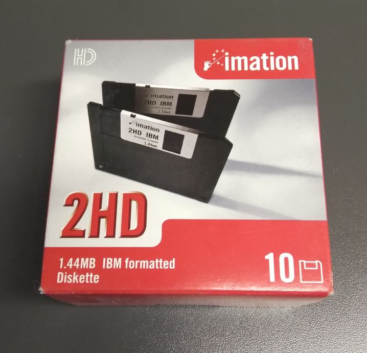 Diskete 3,5 1,44MB (Floppy Disk) - 2HD