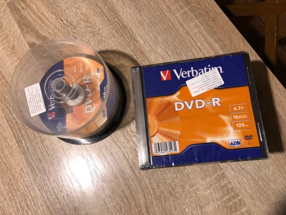 DVD-R Slim 1/1 16X Verbatim