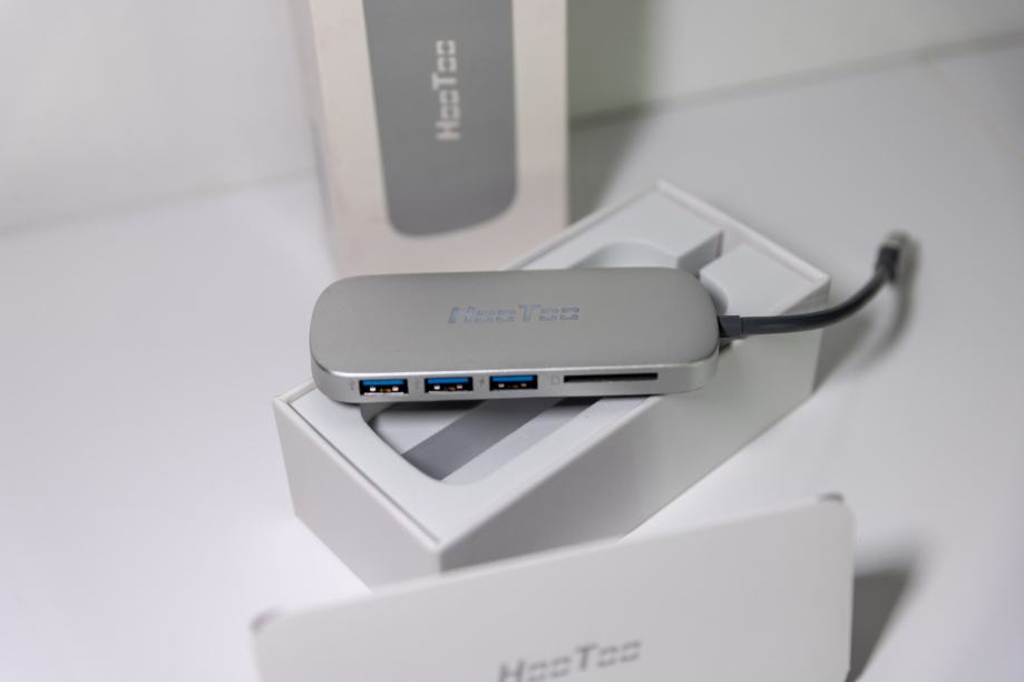 HooToo USB C adapter s 4K HDMI izlazom, 3 USB 3.0 hub * POVOLJNO