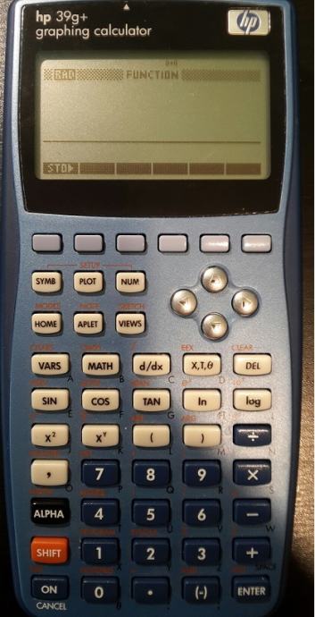 HP 39G+ grafički kalkulator