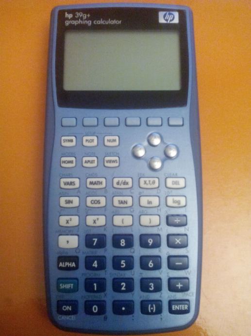 HP 39g+ graphing calkulator