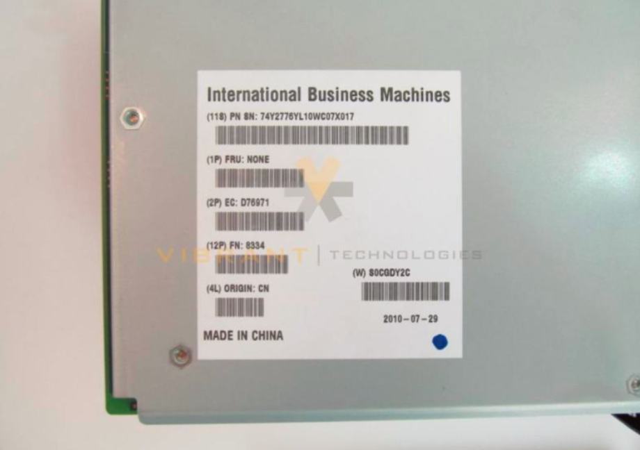 IBM 74Y2457 8 CORE 3.0GHZ P750 CPU Power7 + 128 GB RAM