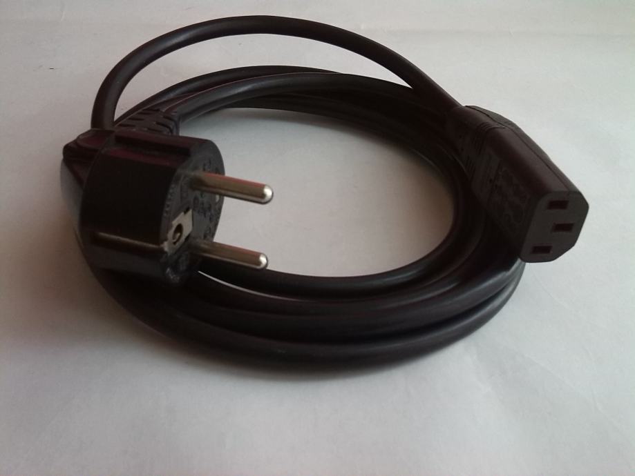 KABEL za 220 V, priključak euro