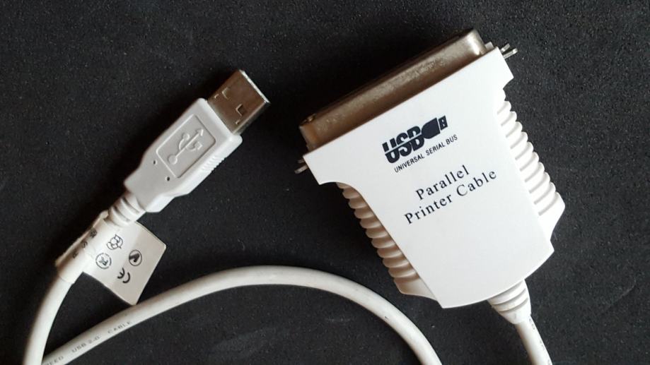 Kabel/adapter Paralelni port na USB - Parallel Printer Cable