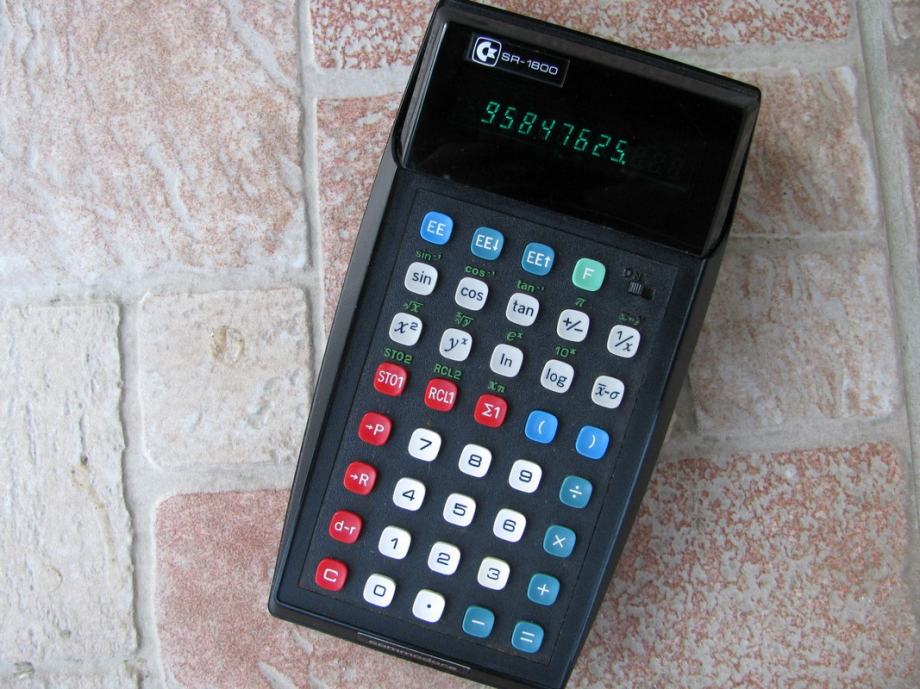 kalkulator Commodore SR-1800 VFD Scientific Calculator Japan