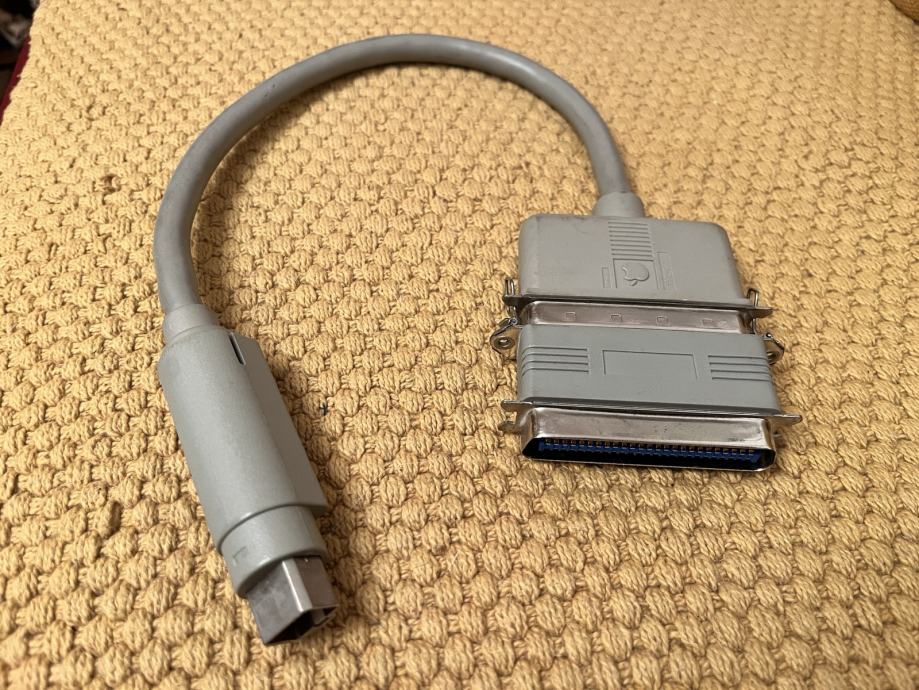 Macintosh scsi kabel i terminator