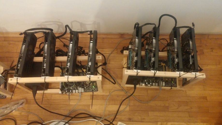 Mining rig 4x PALIT GTX 1060 3GB – 96Mh/s ETH