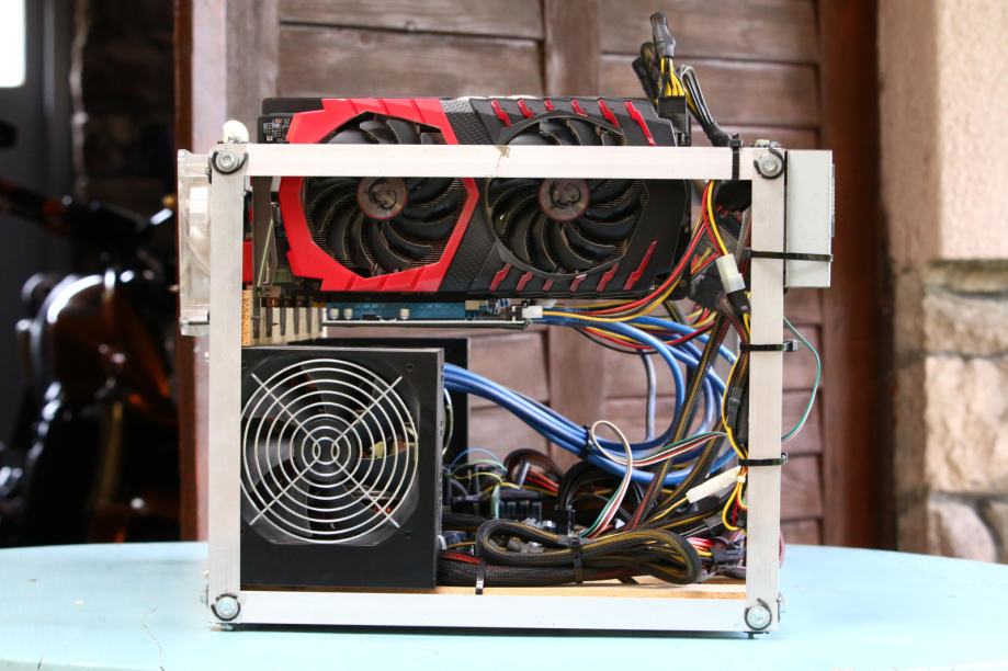 Mining rig 6x MSI GTX 1060 6GB Gaming X / 2x PSU / SSD / DDR4