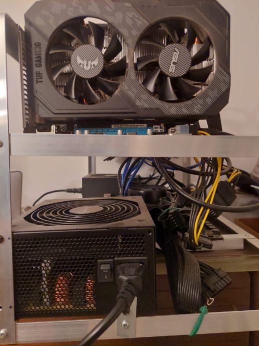 Mining rig Geforce gtx 1660super -6kartica- moguća pojedinačna prodaja