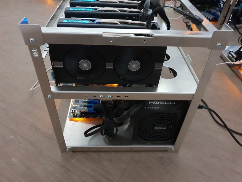 Mining rig RX 580 x6