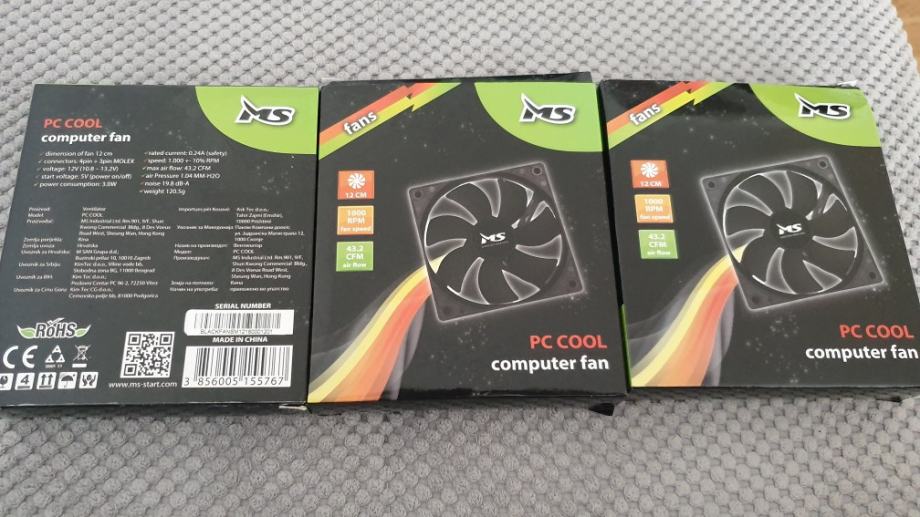 PC fan MS (ventilator za hlađenje)