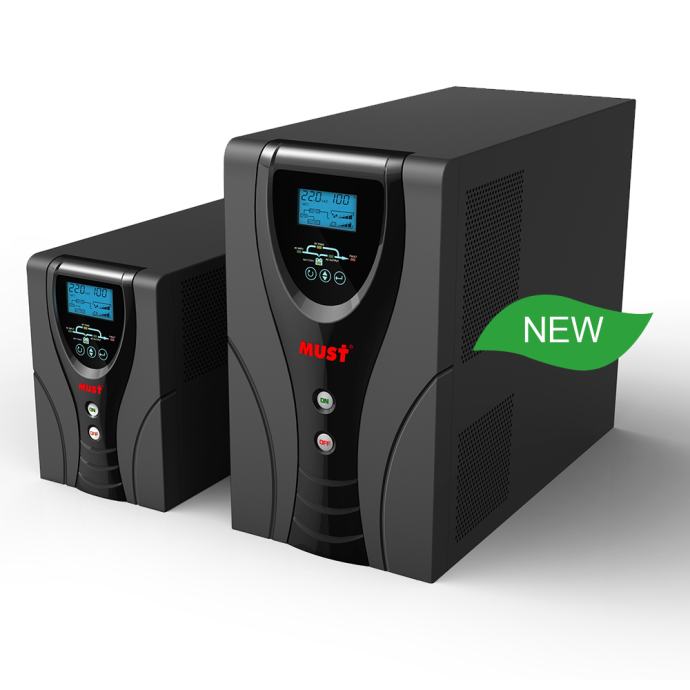MUST UPS EW20-1500VA/1000W Pro LCD PureSineWave AVR LineInteractive