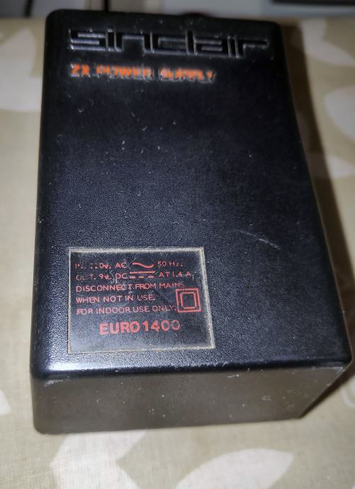 Original strujni adapter za ZX Spectrum EURO1400